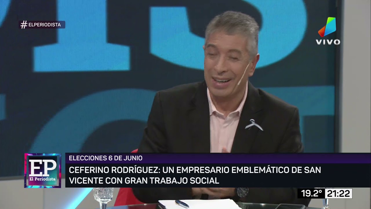 #ElPeriodista: Ceferino Rodríguez, candidato a Diputado Provincial ...