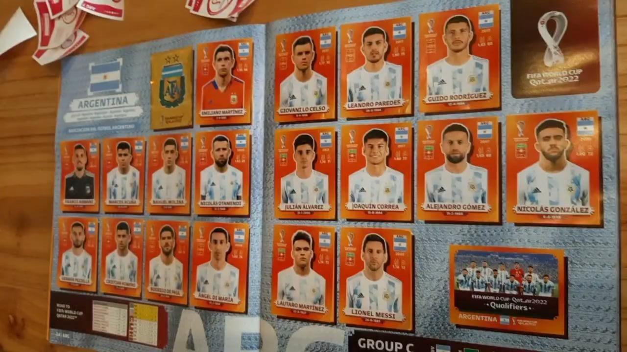 Furor por Qatar 2022: un misionero fue el primer argentino en completar el álbum de figuritas ...