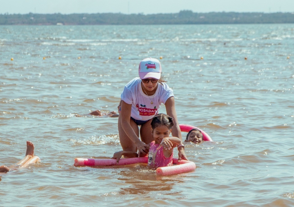 Disfrutar del río: brindarán clases de natación en la playa El Brete ...