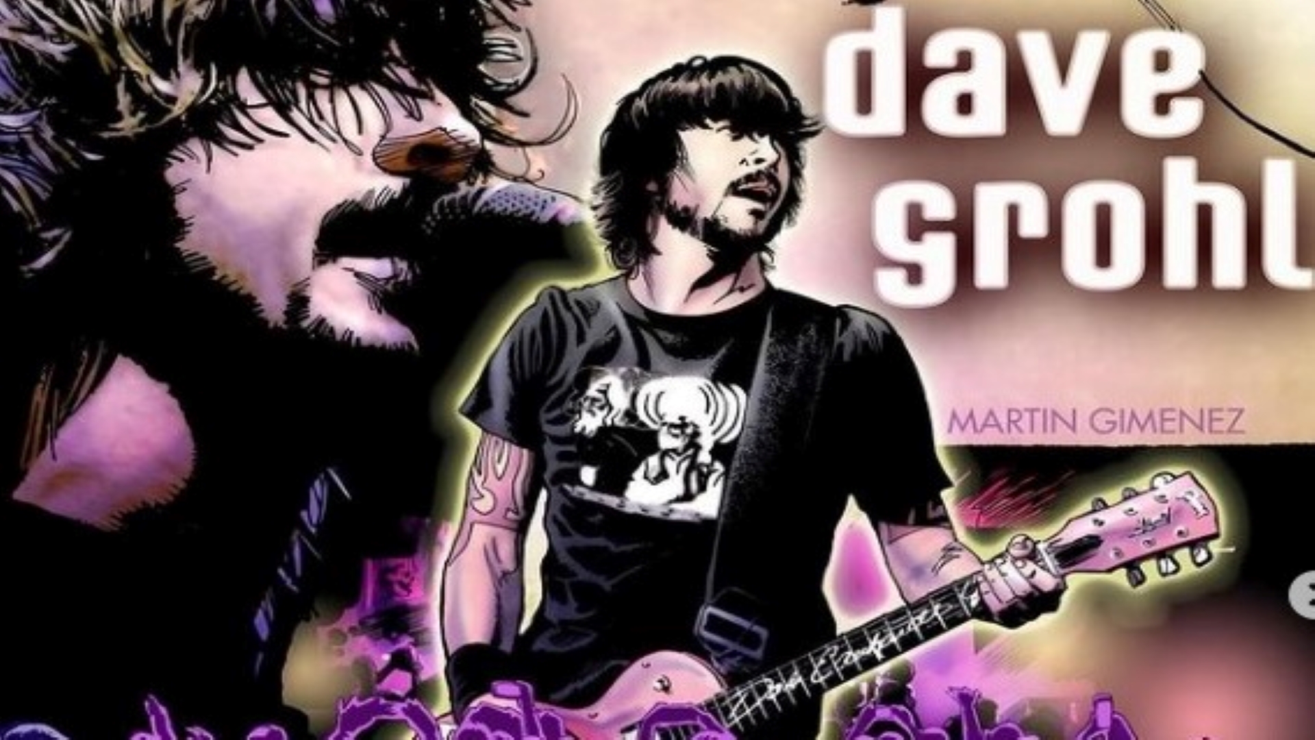 Dave Grohl tendrá su propio comic - Canal Doce Misiones