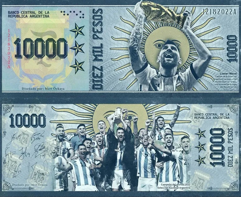 ¿se Viene Un Billete Con La Cara De Lionel Messi Canal Doce Misiones