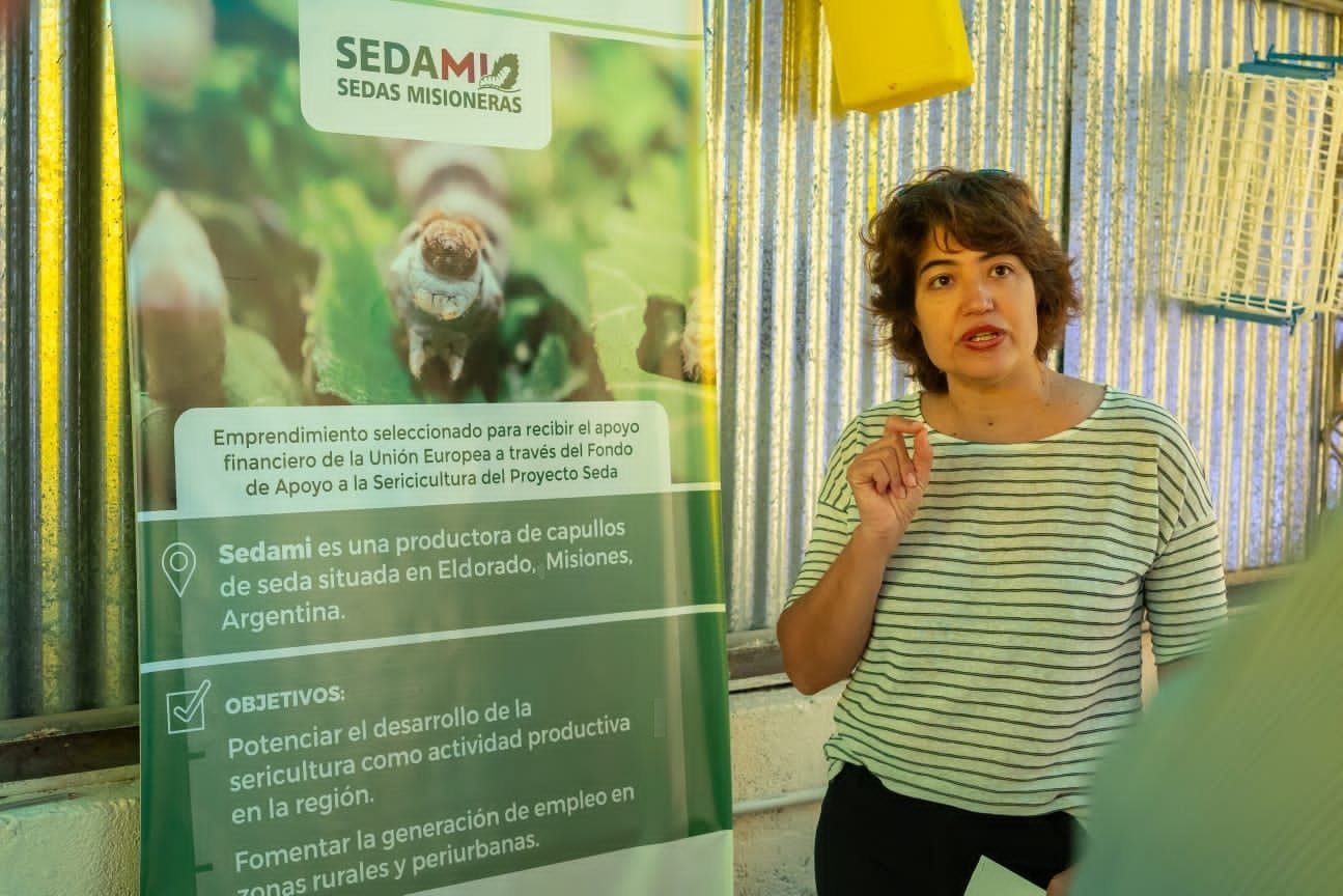 Carolina Butvilofsky: Del ciclismo a la seda - Canal Doce Misiones