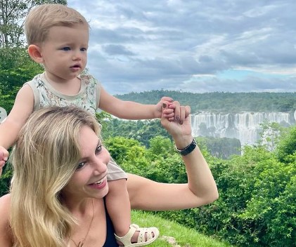 Inés Palombo y su familia disfrutaron de las Cataratas del Iguazú ...