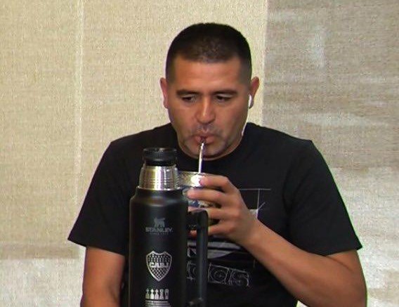 Juan Román Riquelme “tengo Dos Grandes Vicios Tomar Mate Y Comer