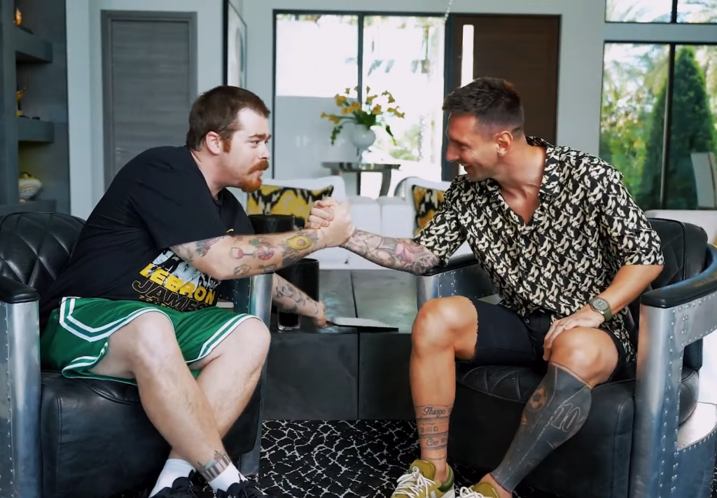 La entrevista a Lionel Messi, el video más visto en 2023 - Canal Doce ...