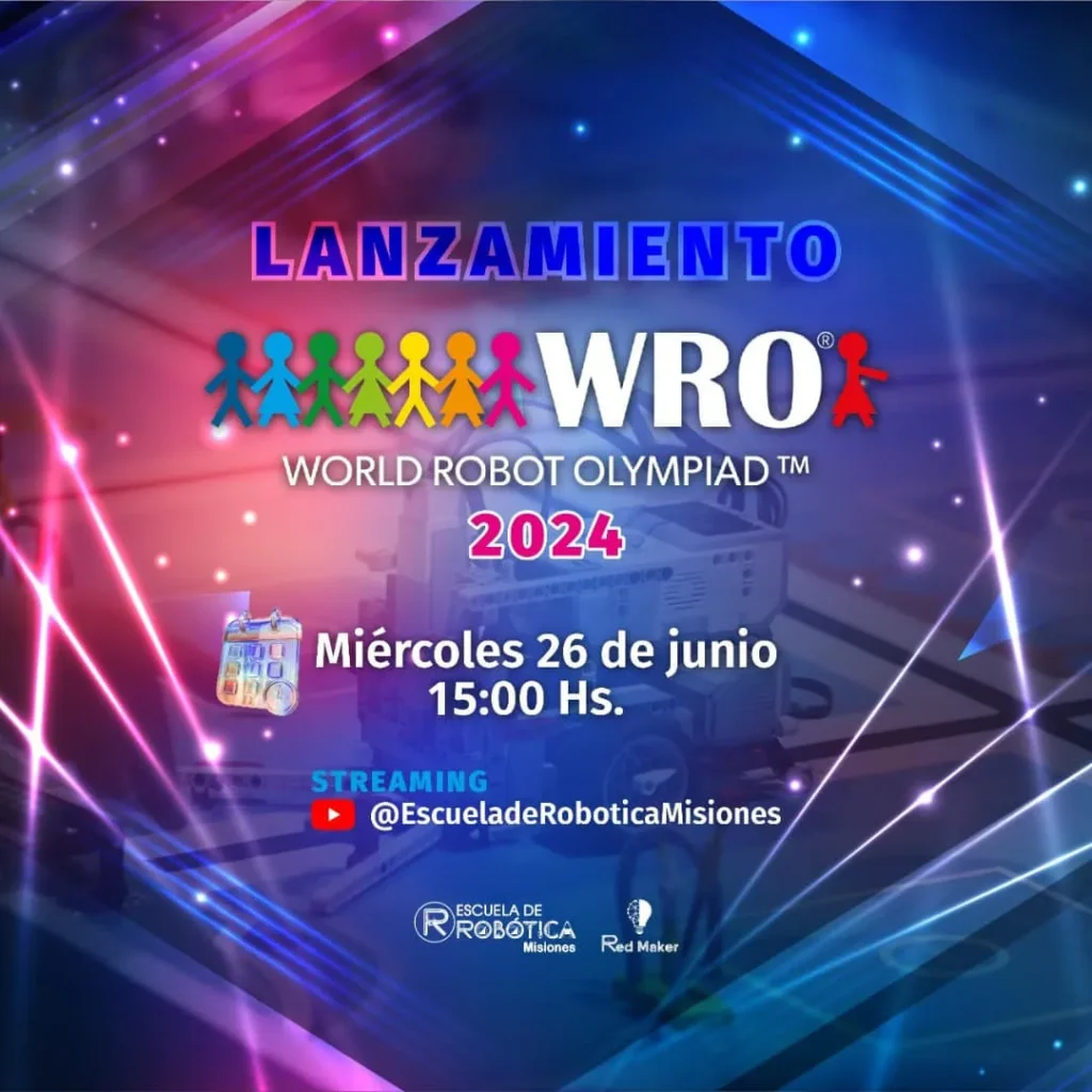 Misiones presentará el Mundial de Robótica WRO 2024