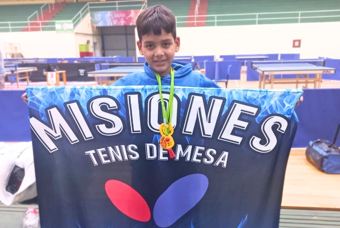Dylan Espíndola, la promesa misionera de tenis de mesa, rumbo al ...