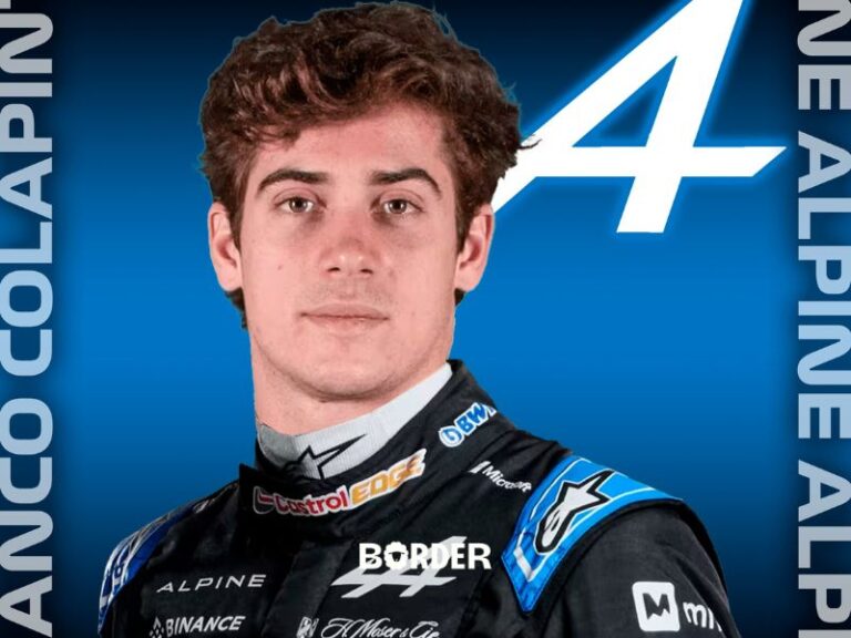 Colapinto debutó en Barcelona y sumó sus primeros kilómetros con Alpine