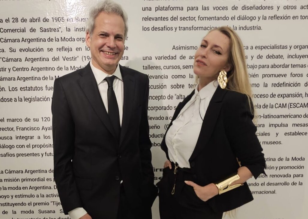 Miuki Madelaire brilló en los 120 años de la moda en el Recoleta