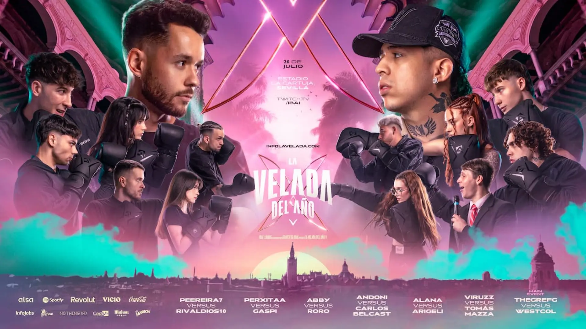 La Velada del Año 5 un nuevo espectáculo histórico en Twitch