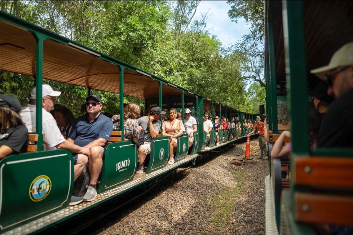 El Tren Ecológico avanza en el Parque Iguazú con la unión entre turismo ...