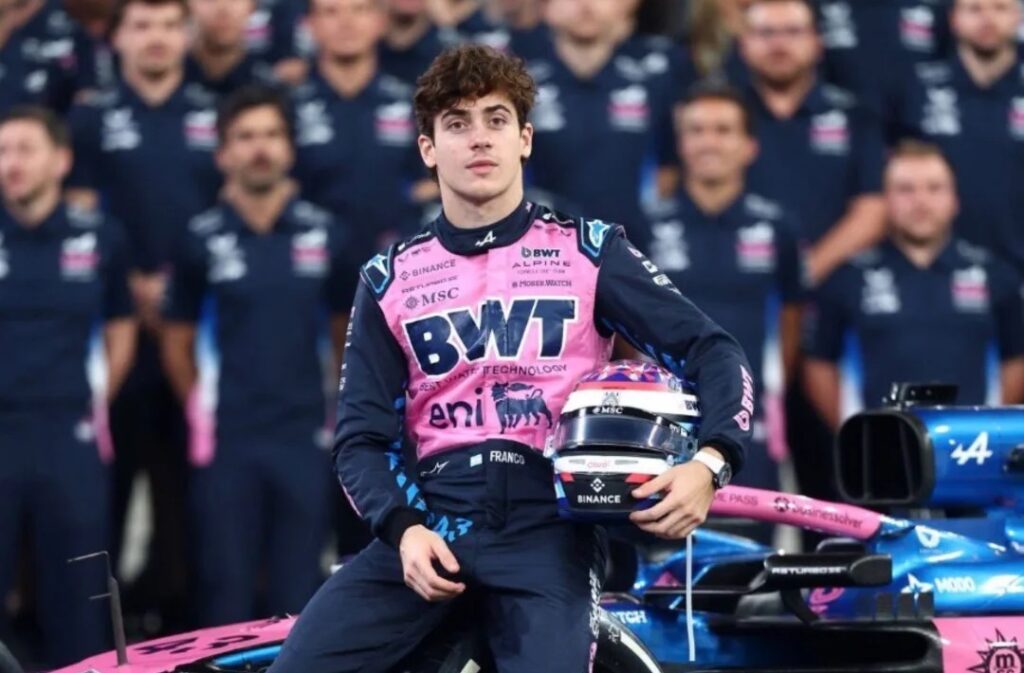 Colapinto se ilusiona para la temporada: “Con el nuevo coche y motor ...