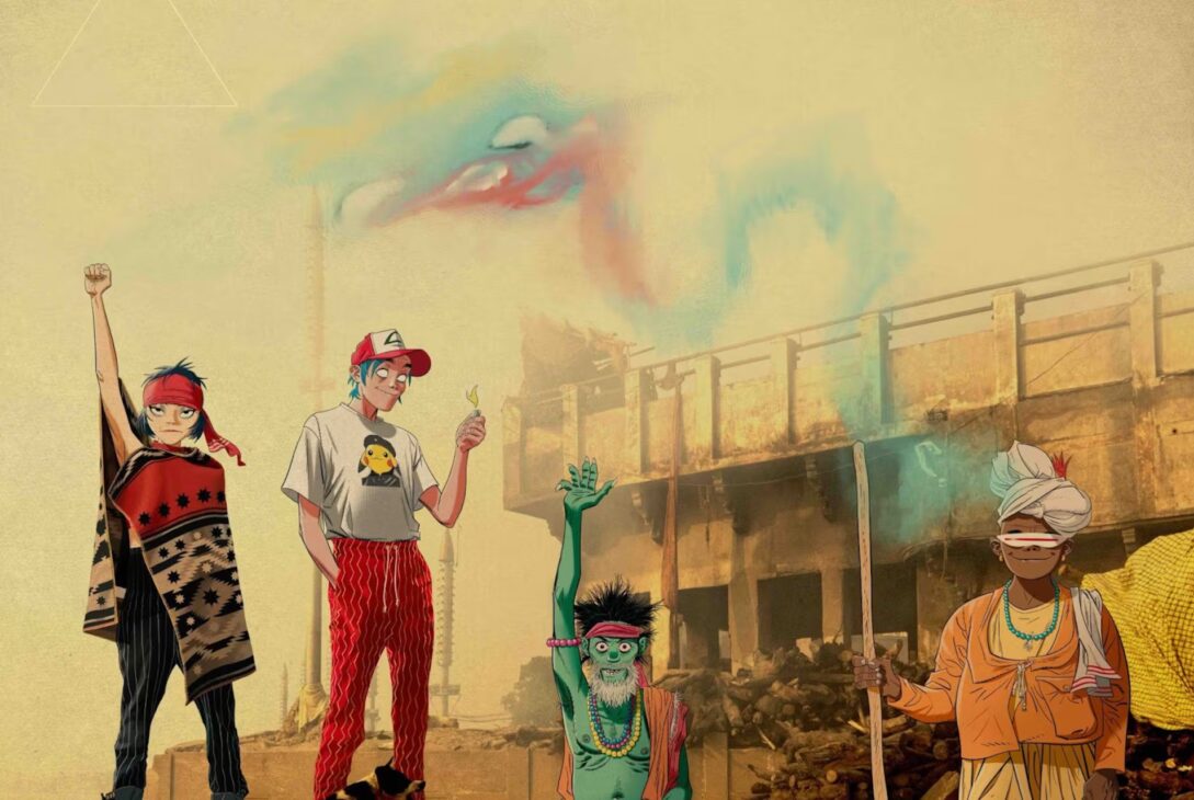 Gorillaz dio a conocer su colaboración con Bizarrap