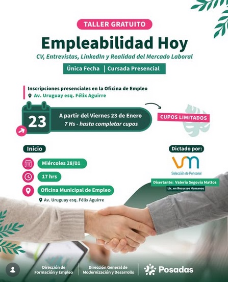 La Oficina de Empleo capacita jóvenes y funciona como intermediario ...